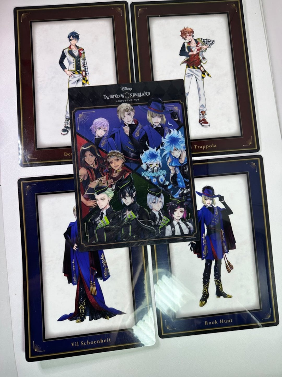 Twisted Wonderland Pencil Board Set Heartslabyul Pomefiore Ace Deuce ...