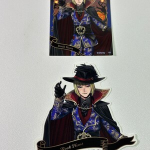 Twisted Wonderland Scary Dress Sticker Set Pomefiore Rook Hunt - Etsy