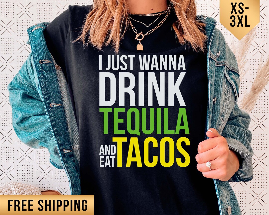 Tacos and Tequila Shirt, Cinco De Mayo Shirt, Tacos & Tequila Lovers ...