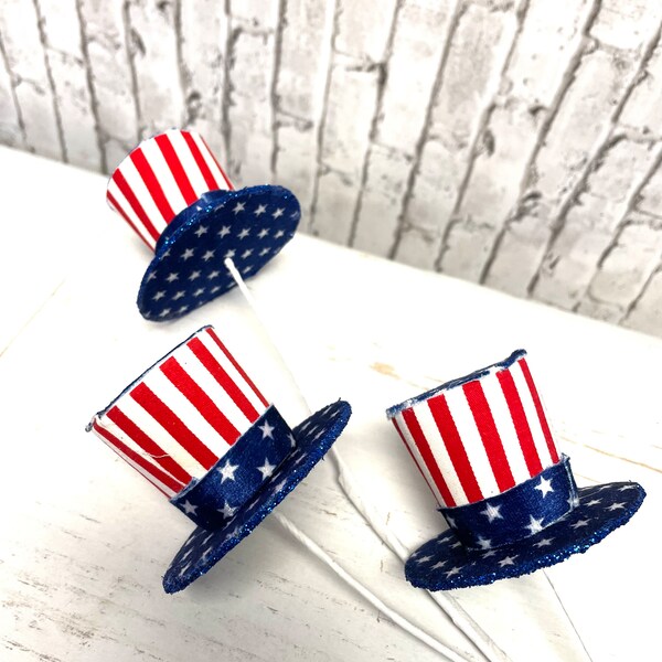 Uncle Sam Top Hat - Etsy
