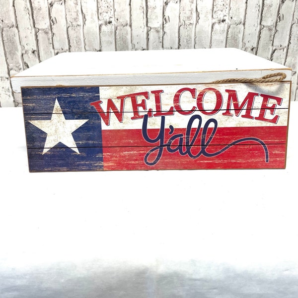 Welcome Ya'll Sign - Etsy