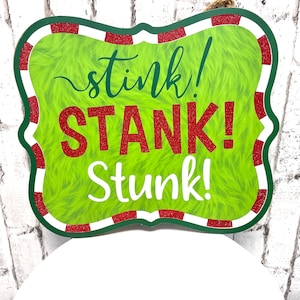Stink Stankstunk Sign, Monster Sign, AP8977 - Etsy