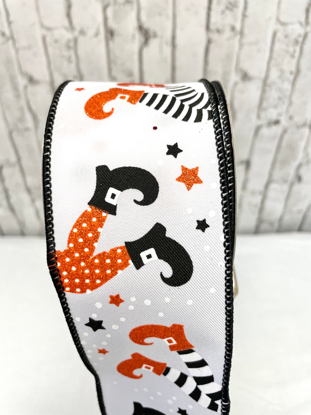 Halloween Ribbon, Witch Legs Ribbon, RGF138227, Halloween Witch Ribbon ...
