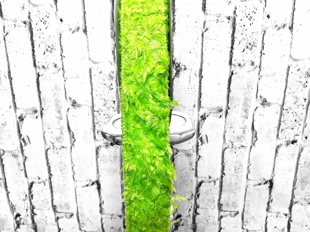Green Furry Ribbon, Grinch Ribbon, 1.5”x10yd, RN588409 - Etsy
