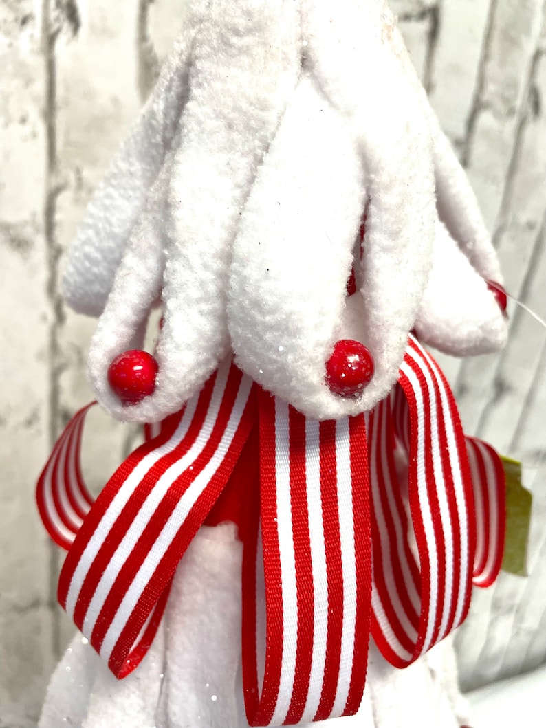 Decor Ribbon Christmas Tree Peppermint - Etsy