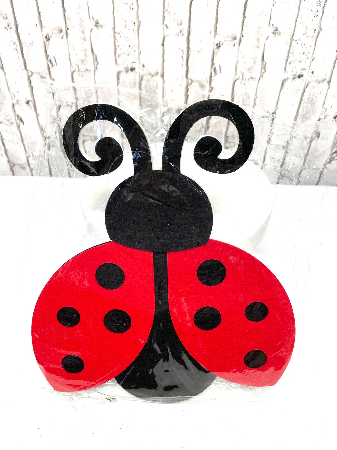 Lady Bug Attachment, Foam Lady Bug, MS1514, Spring Lady Bug Foam Sign ...