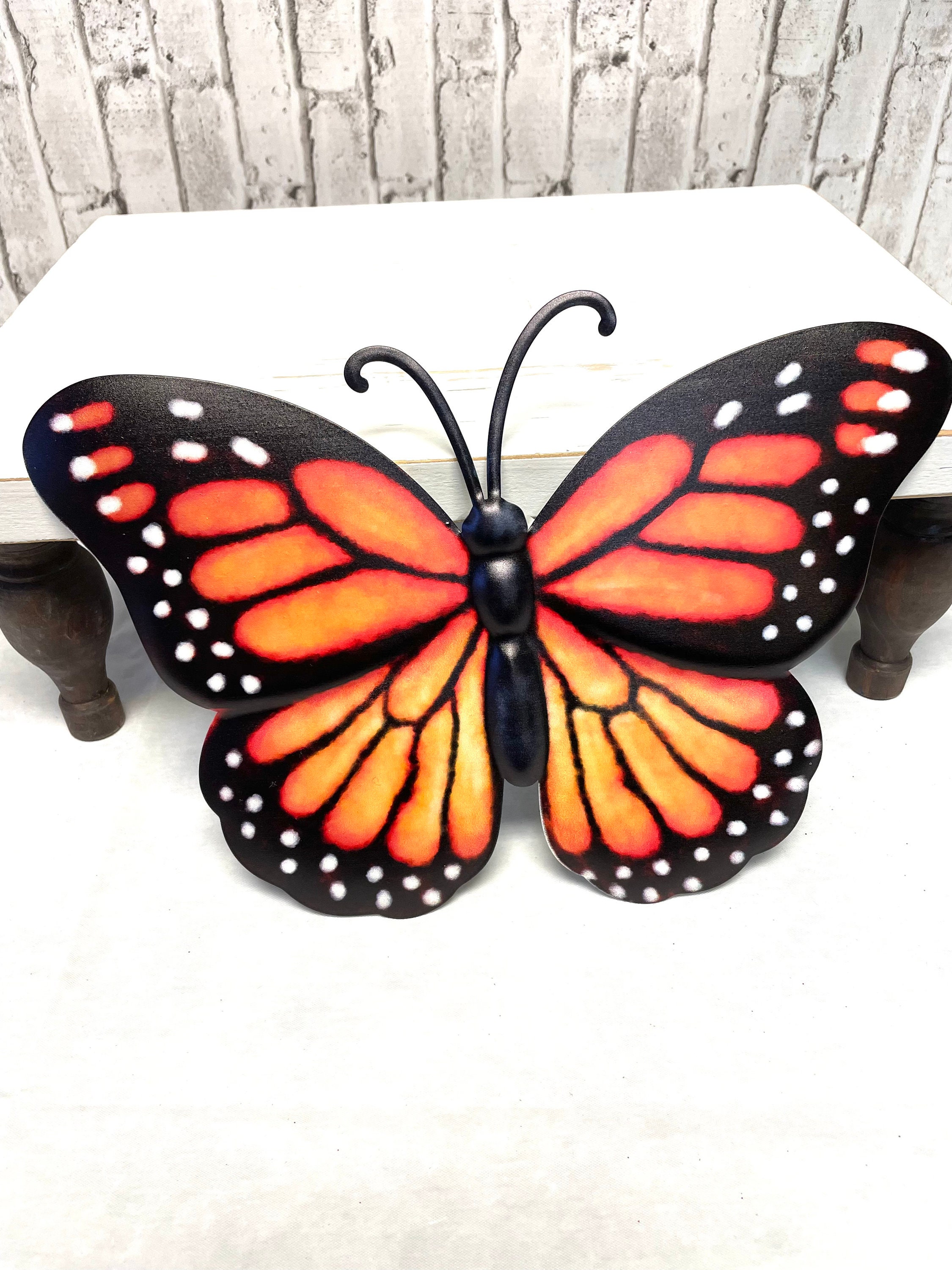 Monarch Butterfly Sign, Metal Monarch Butterfly Sign, Butterfly Sign ...