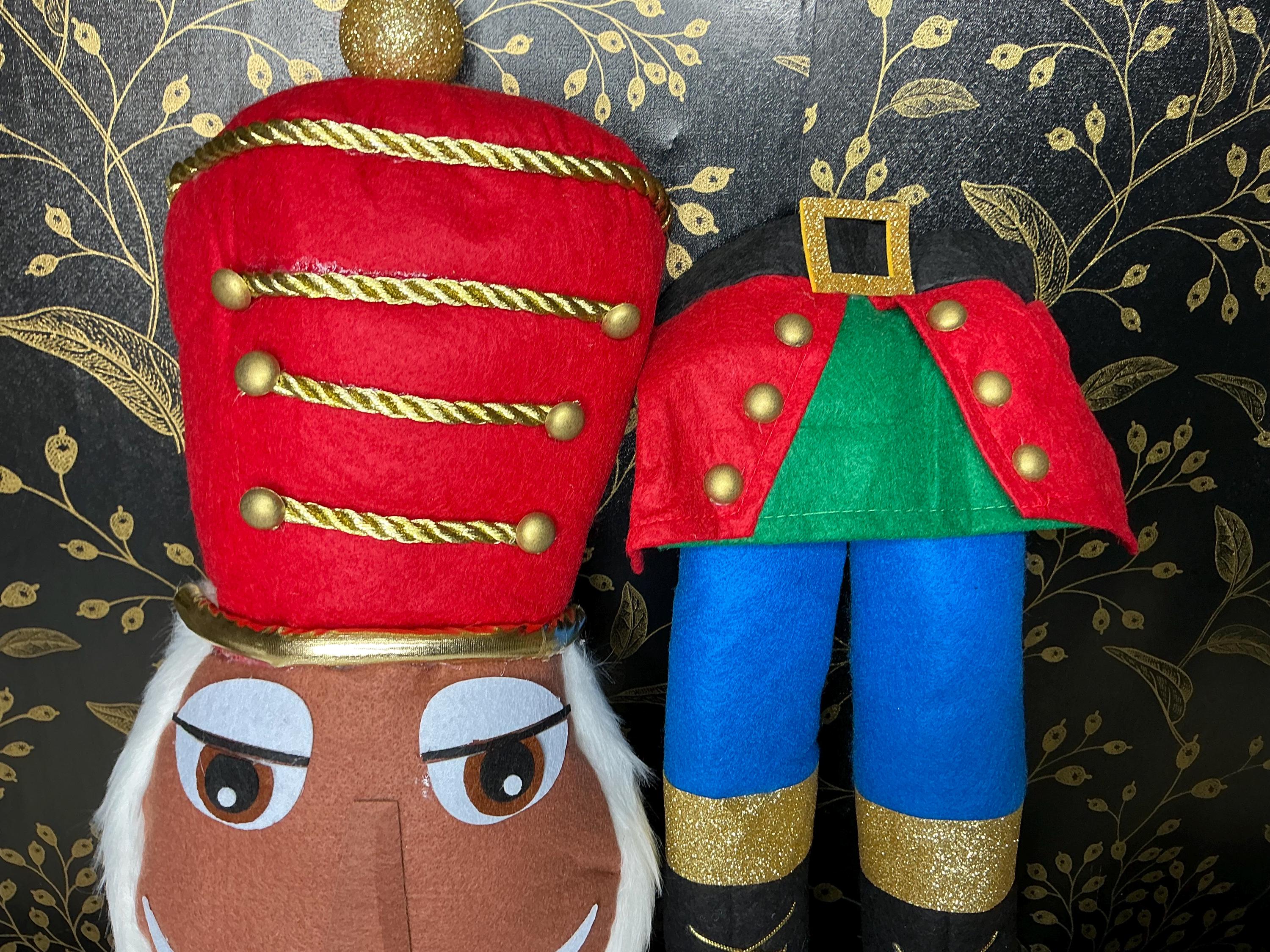 Nutcracker Wreath Attachment Set, Brown Face - Etsy