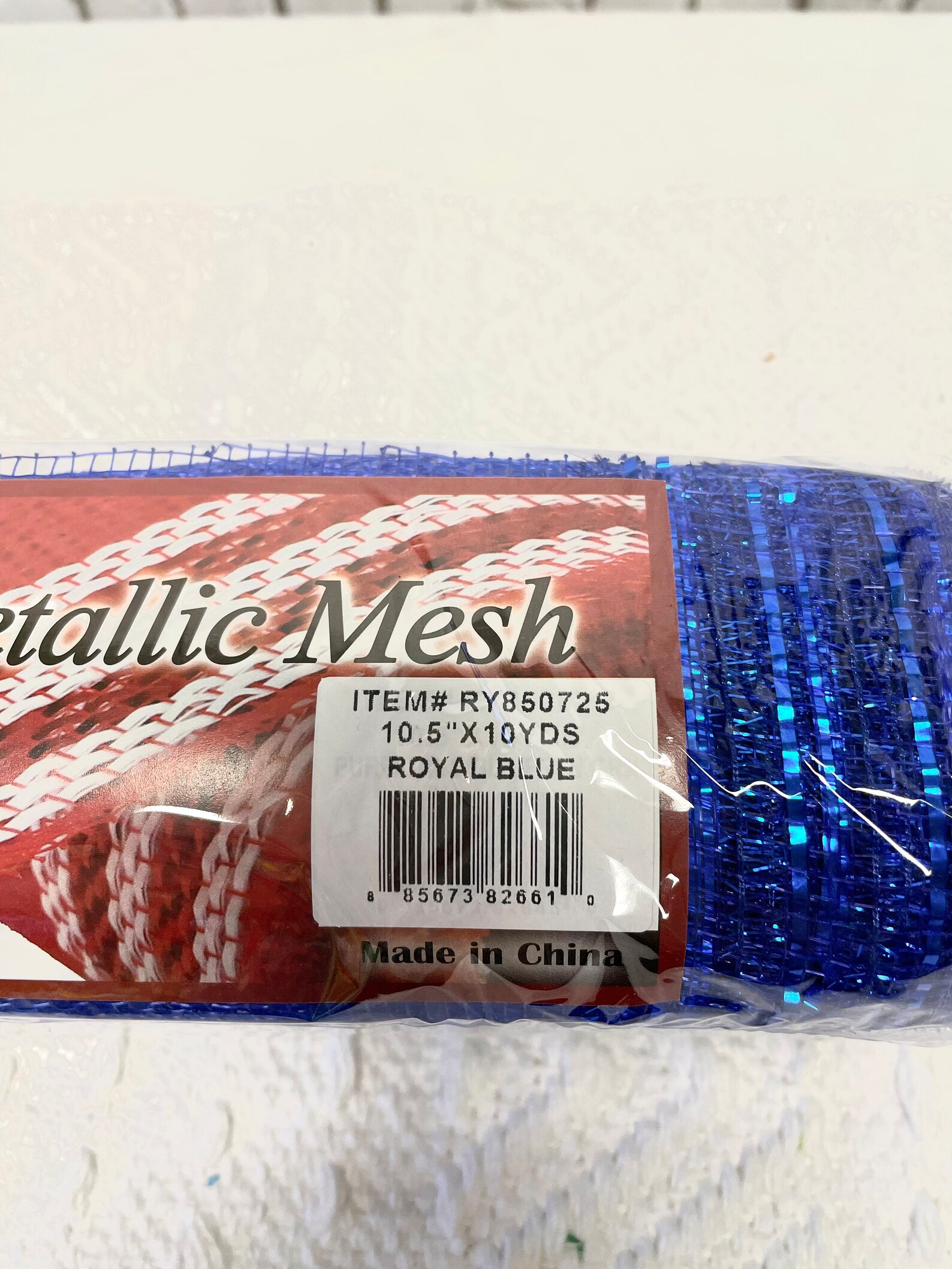 RY850725, Royal Blue Border Stripe Mesh, Royal Blue Mesh, Everyday Mesh ...