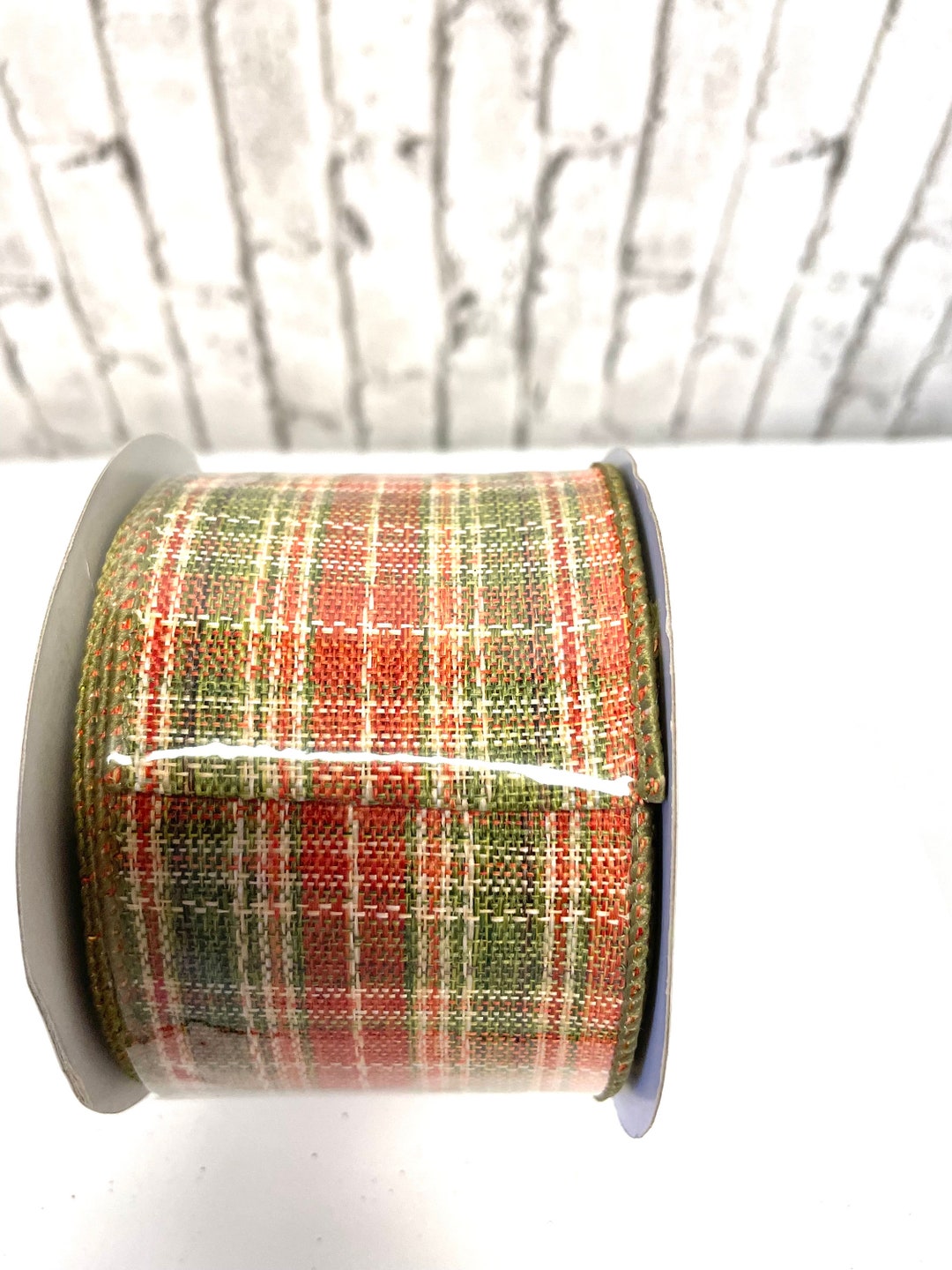 Fall Plaid Ribbon, RG01091, Fall Ribbon - Etsy
