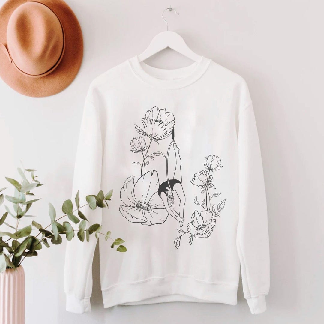 Aerial Hoop Wear Hoop Aerialist Sweatshirt Aerial Hoop Sweater Aerial ...