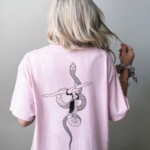 Pole Dance T shirt For Pole Dancer Snake Shirt Pole Dance Gift For Pole ...
