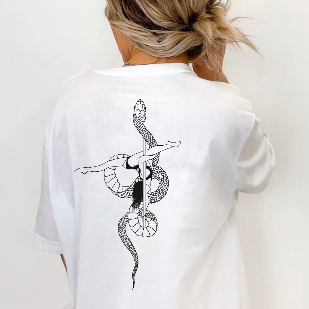 Pole Dance T shirt For Pole Dancer Snake Shirt Pole Dance Gift - Etsy.de