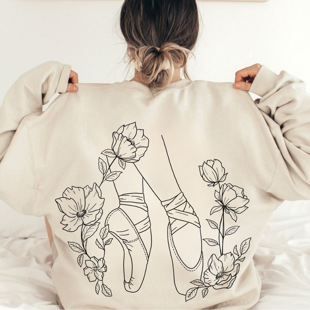 Ballet Sweater Ballet Sweatshirt for Ballerina Jumper Ballet Gift for ...