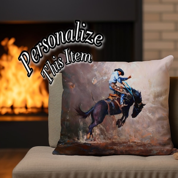 Western Pillow - Etsy