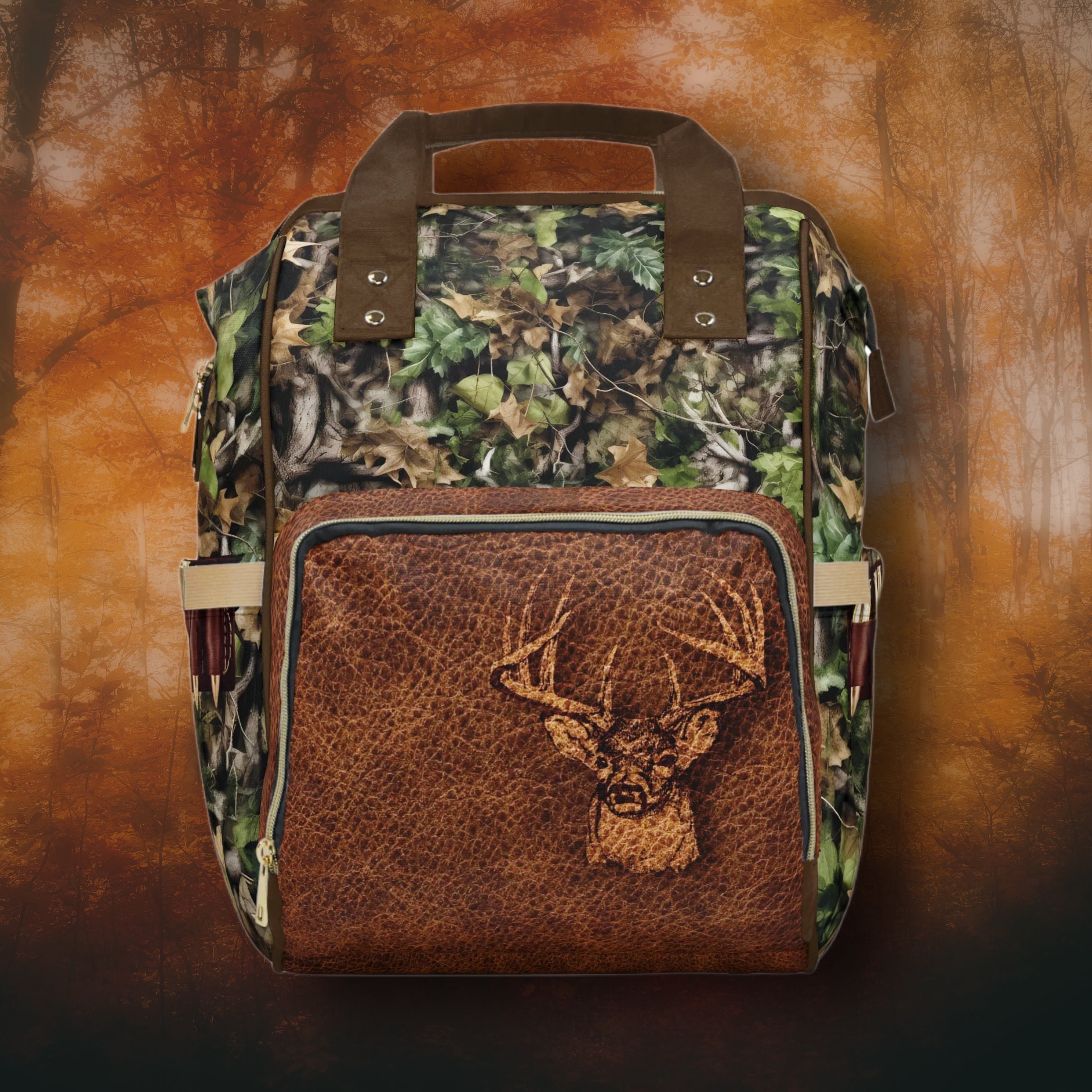 PERSONALIZED Deer Hunter Backpack or Diaper Bag Whitetail Deer - Etsy