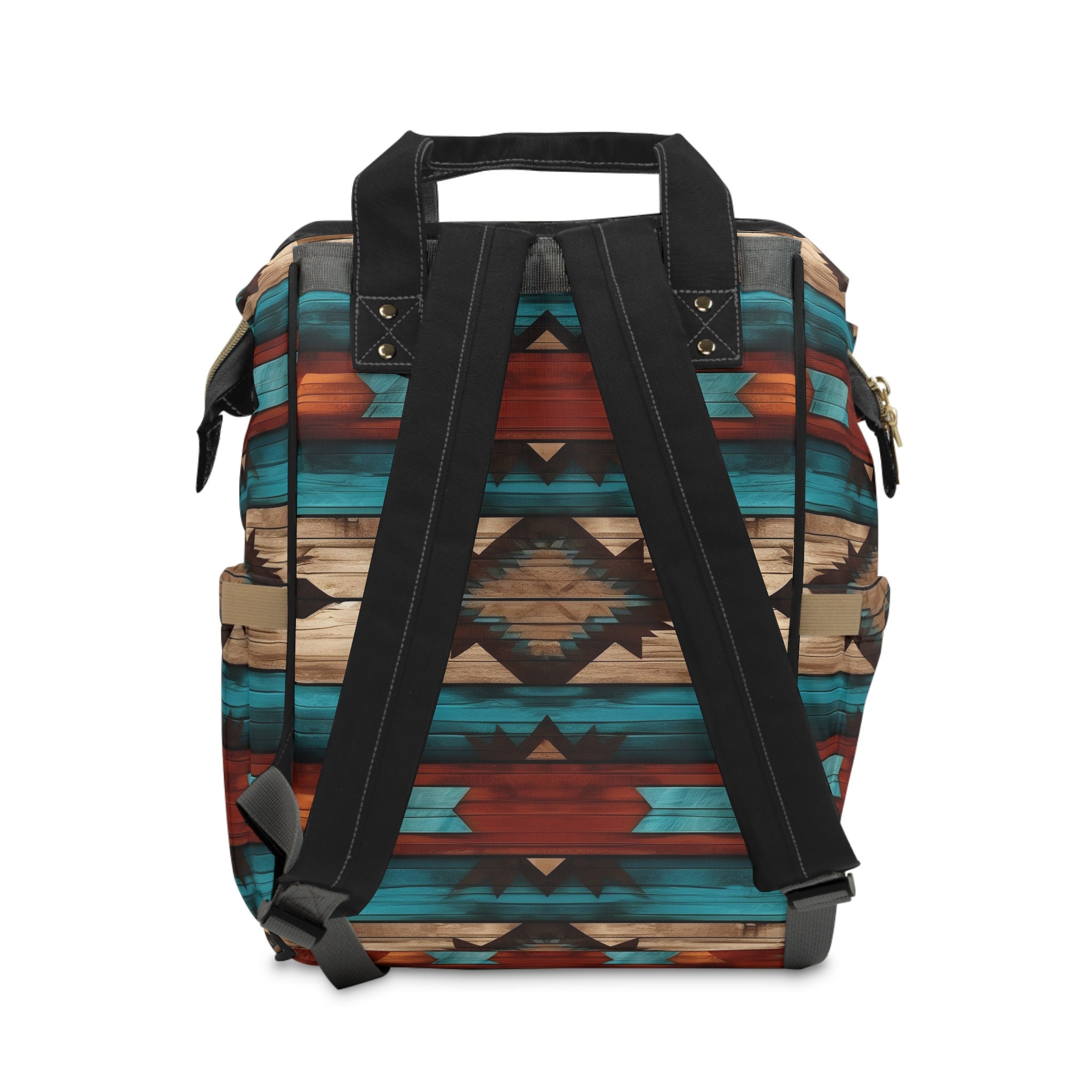 PERSONALIZED Western Backpack or Diaper Bag Aztec Saddle Blanket Design ...