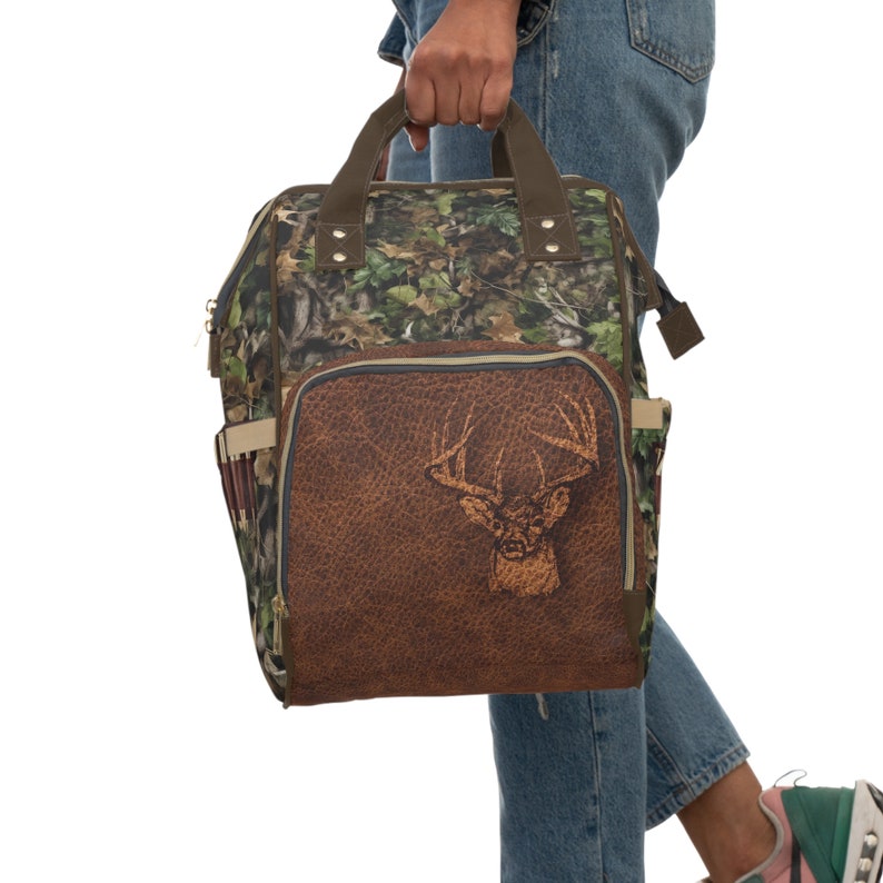 PERSONALIZED Deer Hunter Backpack or Diaper Bag Whitetail Deer - Etsy