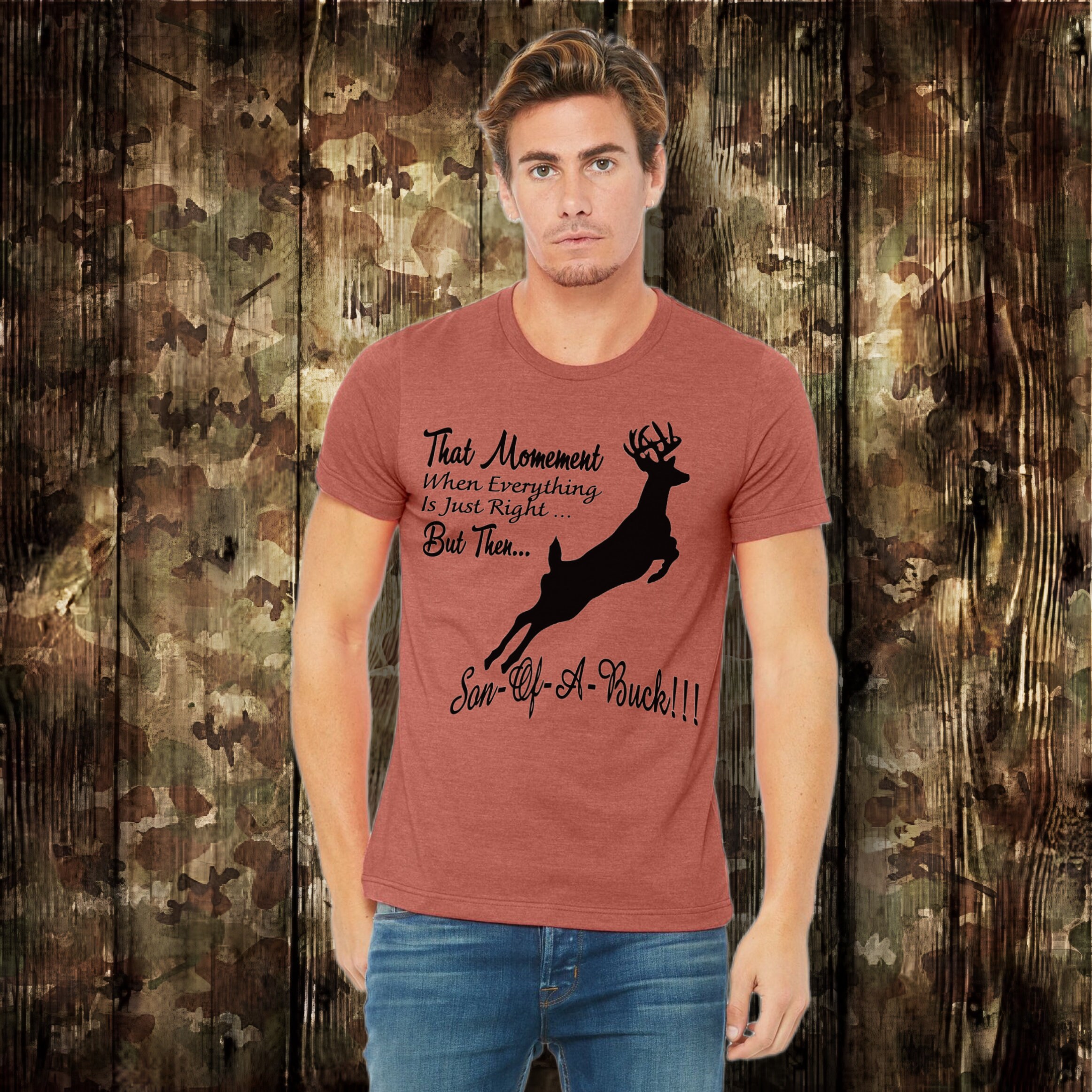 Funny Deer Hunting Tshirt Great Christmas Hunter Gift Sarcastic Pun ...