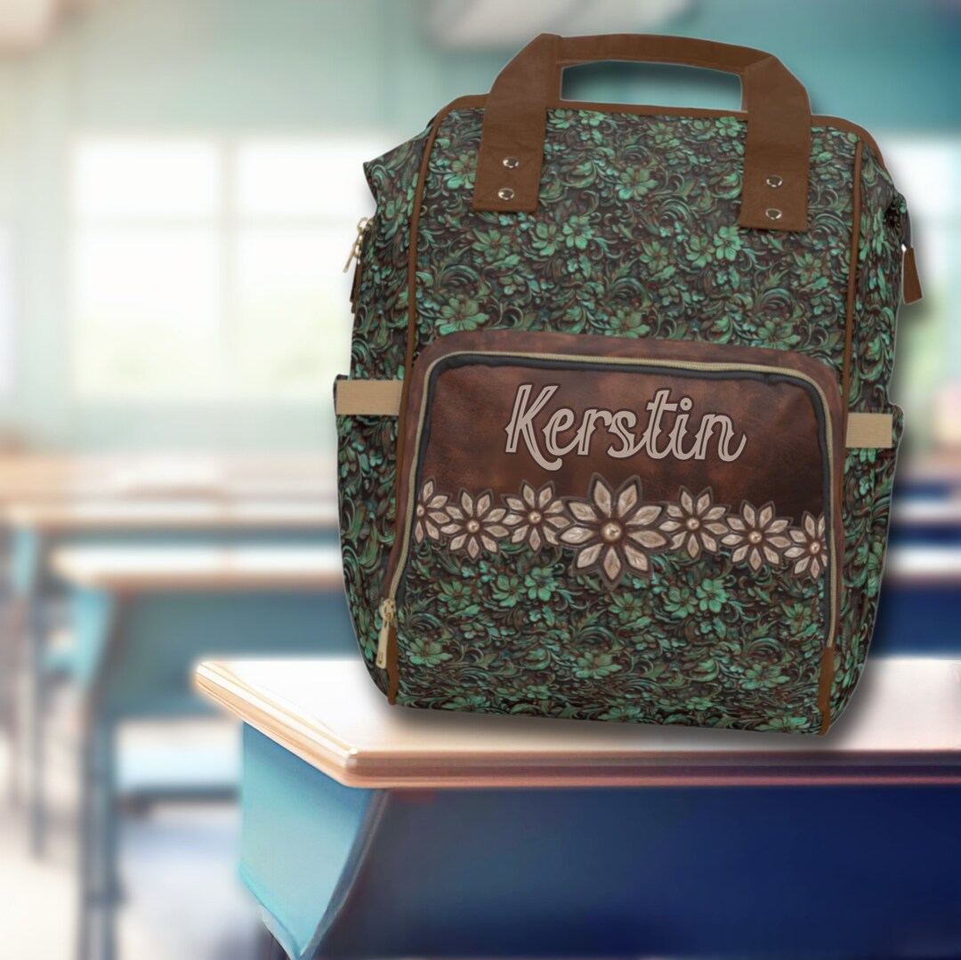 PERSONALIZED Back to School Western Backpack, Western Book Bag, Cowgirl ...