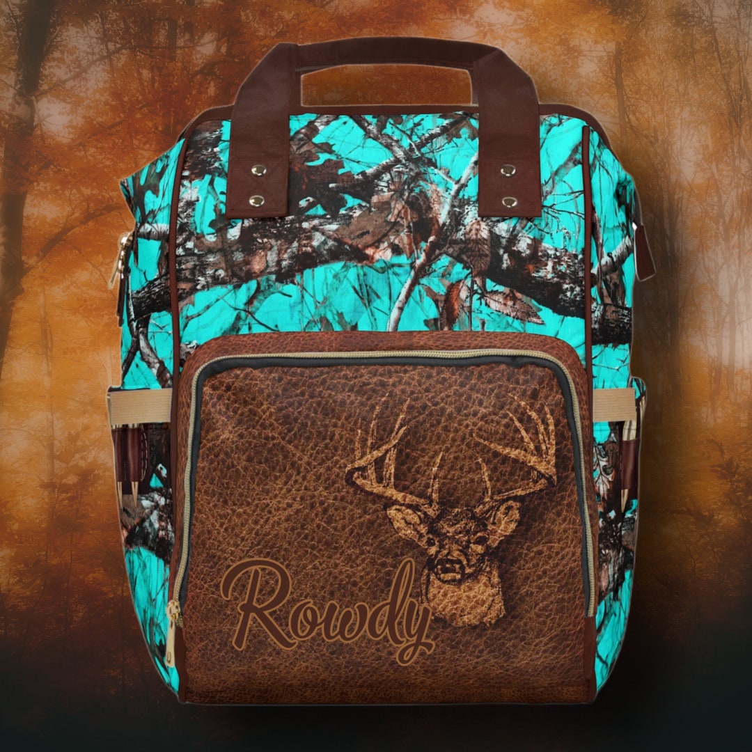 PERSONALIZED Deer Hunter Backpack or Diaper Bag Whitetail Deer ...