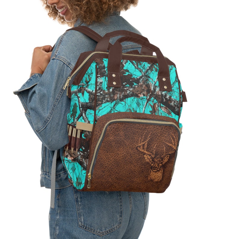 PERSONALIZED Deer Hunter Backpack or Diaper Bag Whitetail Deer ...