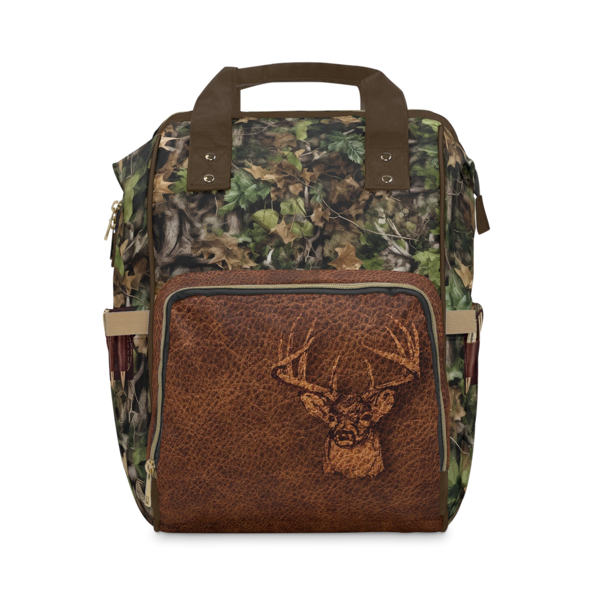 PERSONALIZED Deer Hunter Backpack or Diaper Bag Whitetail Deer Rustic ...
