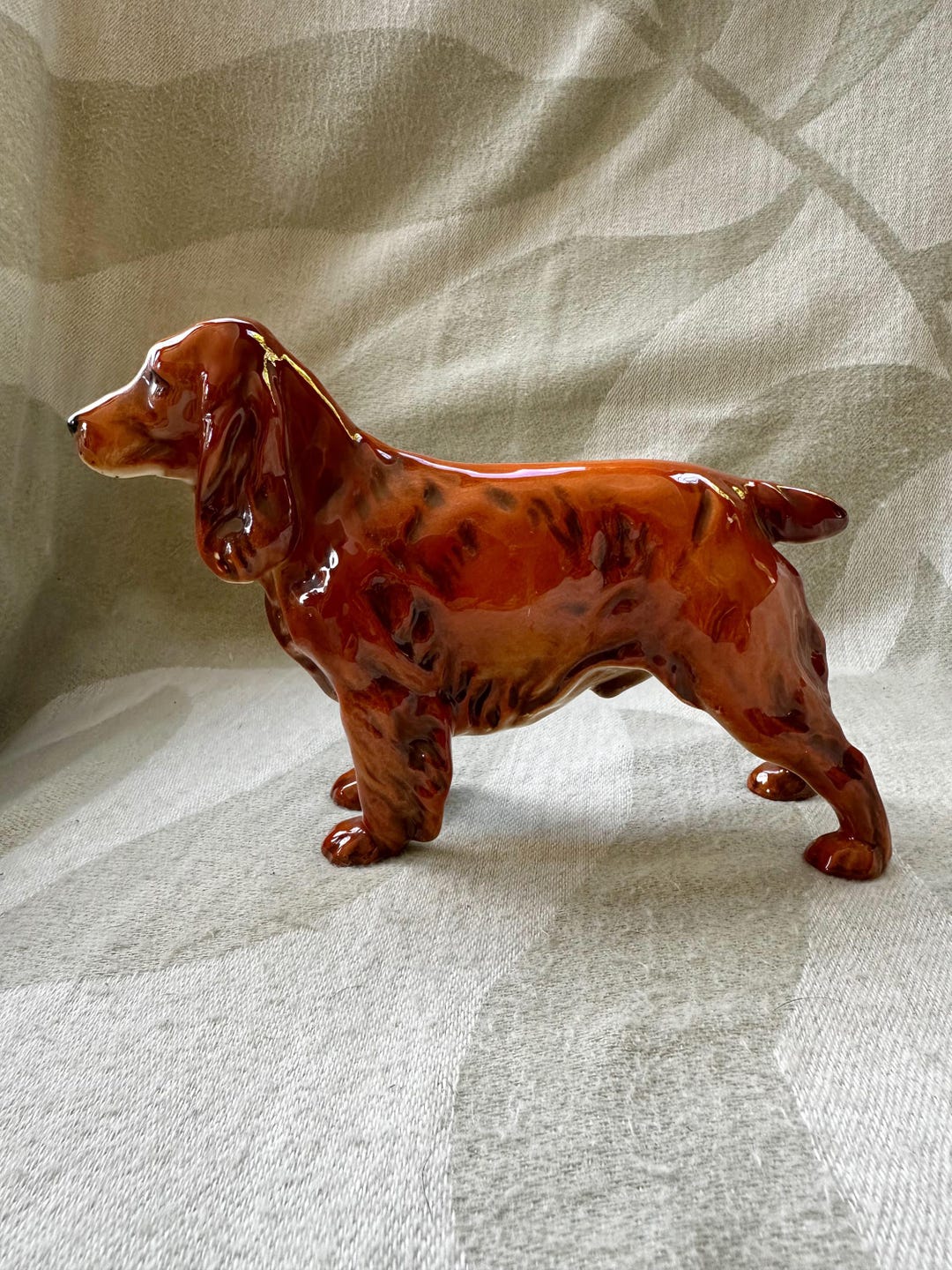 Vintage Goebel Spaniel Figurine - Etsy