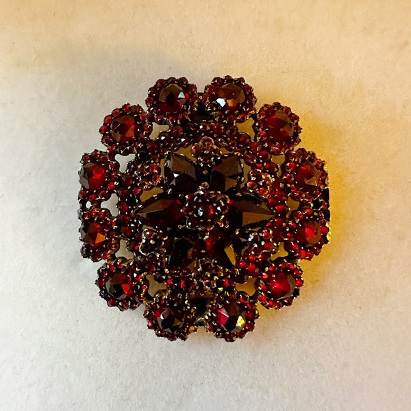 Bohemian Garnet - Etsy