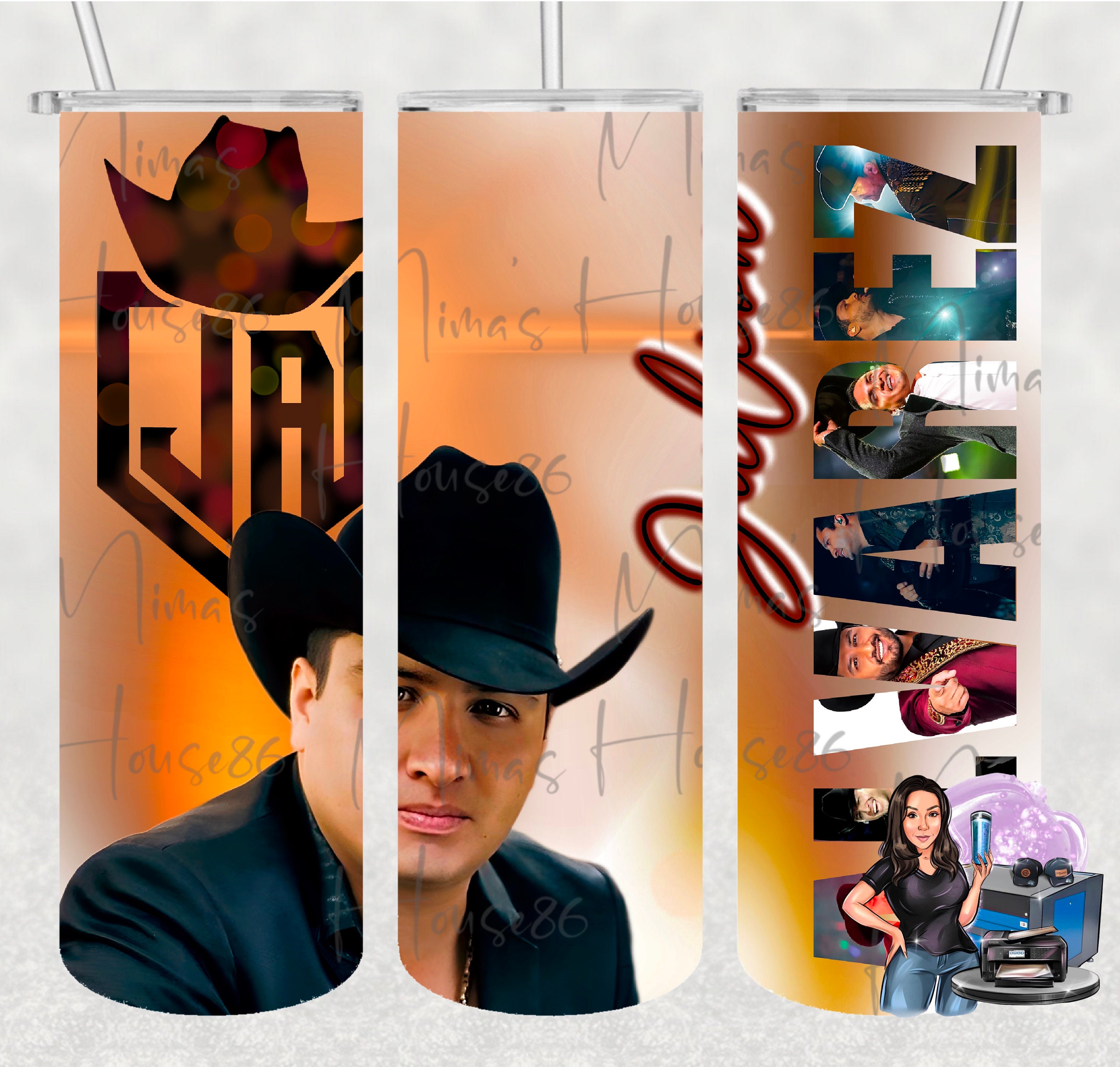 Julion Alvarez 20oz Sublimation Tumbler PNG - Etsy