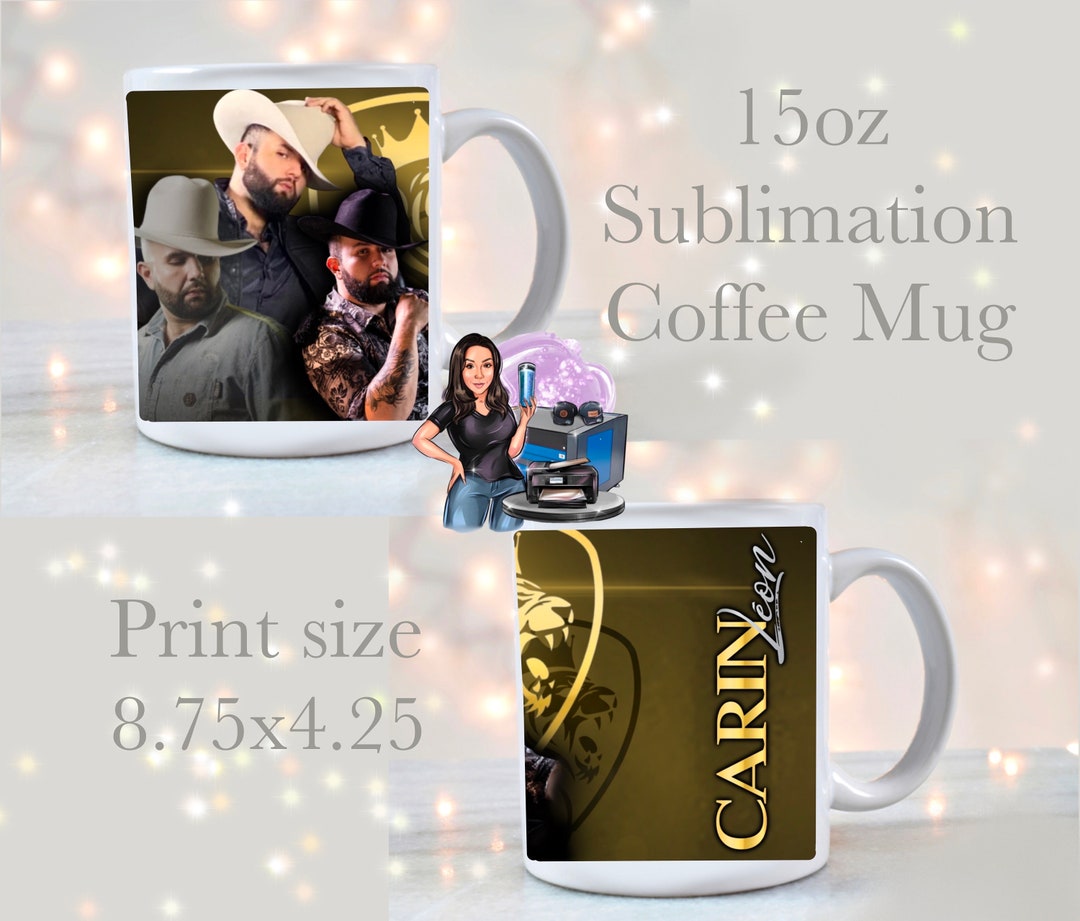 Carin Leon 15oz Coffee Mug Sublimation PNG - Etsy