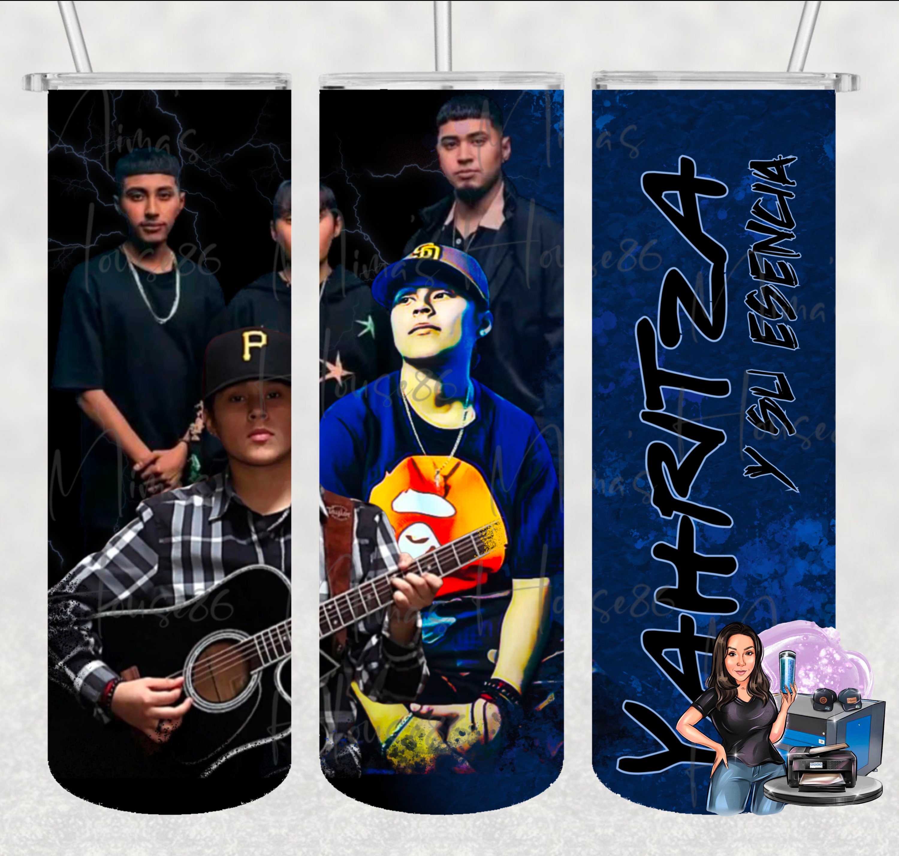 Yahritza Y Su Esencia 20oz Tumbler PNG - Etsy Australia