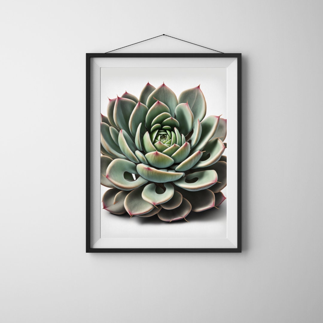 Simple Suculent Digital Prints | Digital Download, Printable, Wall Art ...