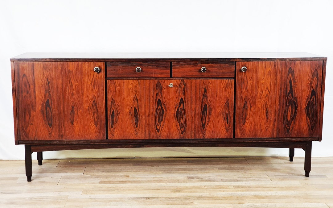 Italian Rosewood Sideboard From the Early 1970s IMA Mobili Venezia - Etsy
