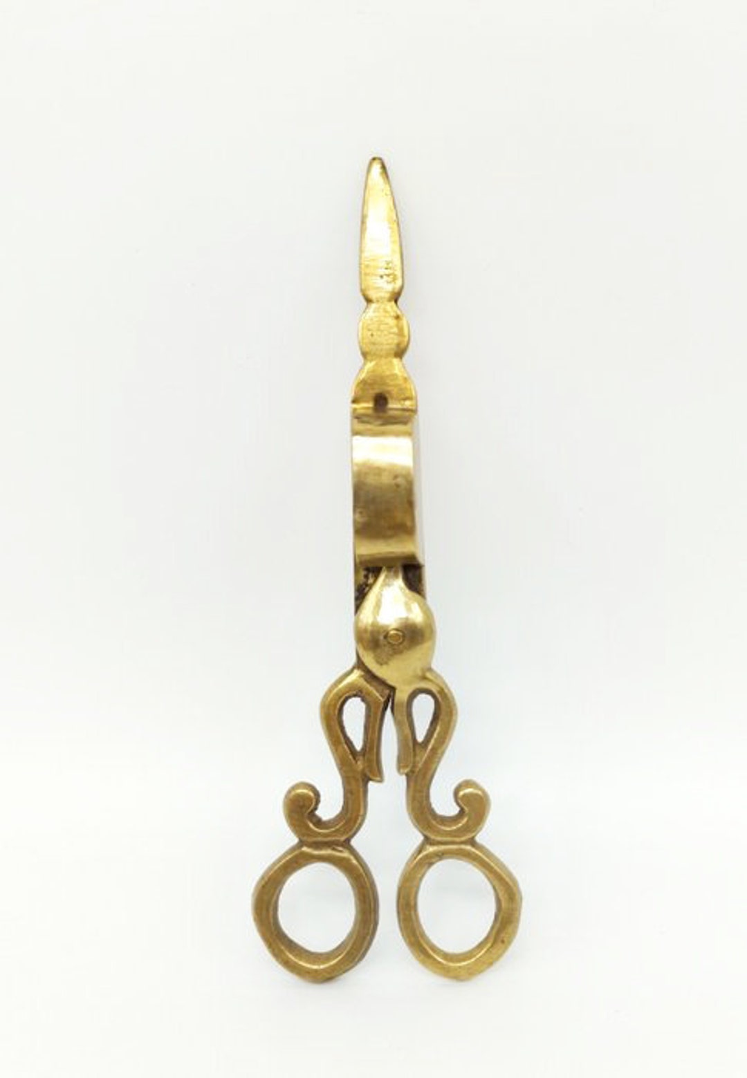 Antique Georgian Candle Snuffer Scissors in Gilded Bronze, Italy, 18th ...
