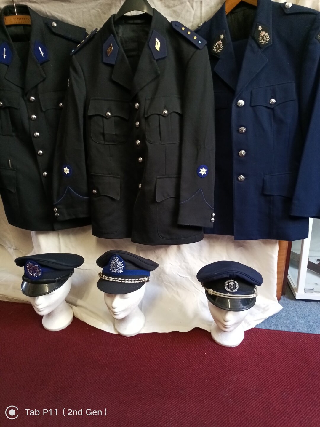 Belgium 3 Complete Uniforms of the Belgian Police Services - Etsy
