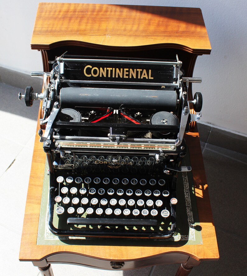 Continental Wanderer Works Siegmar-Schönau typewriter 1930/40 German ...