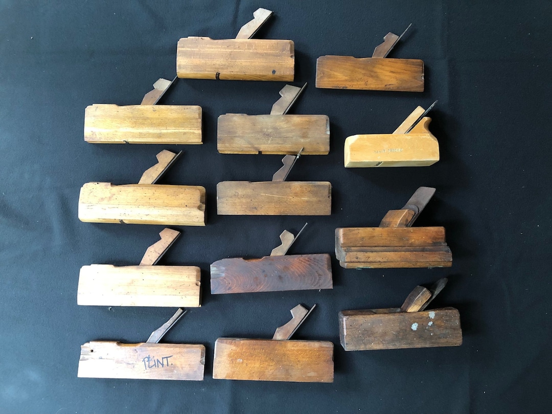 Collection of 13 Carpenter's Hand Tools From Old Vintage Möbel ...