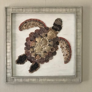 Sea Turtle Shell Art Mosaic - Etsy