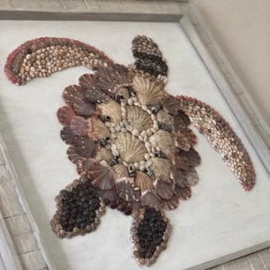 Sea Turtle Shell Art Mosaic - Etsy