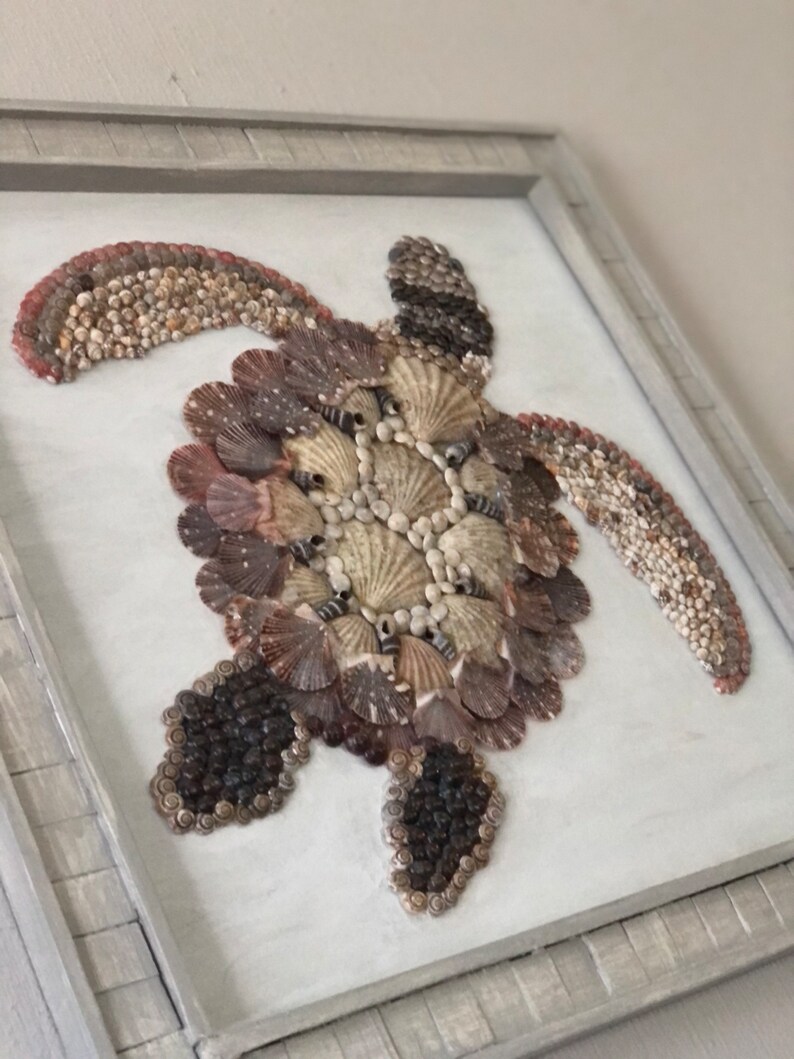 Sea Turtle Shell Art Mosaic - Etsy