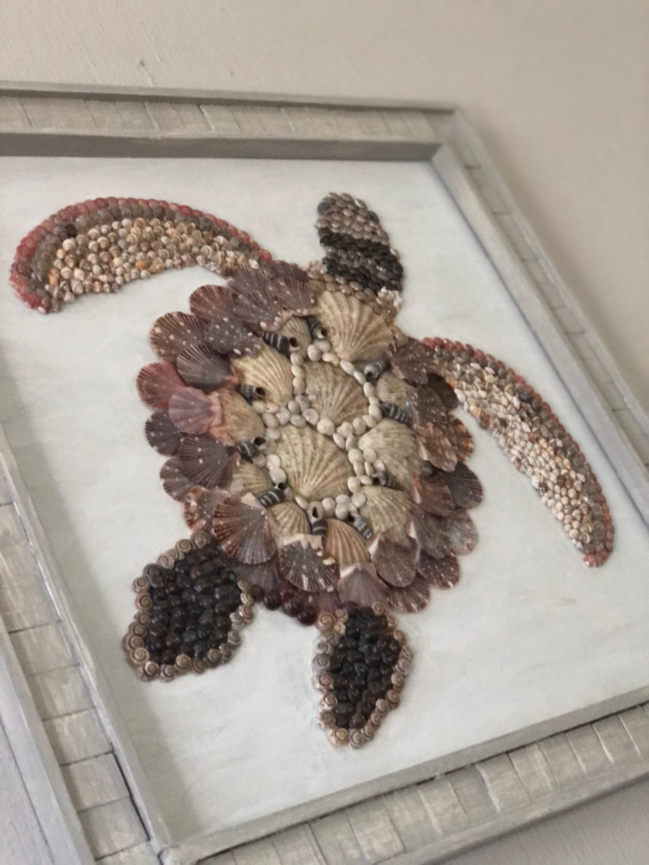 Sea Turtle Shell Art Mosaic - Etsy