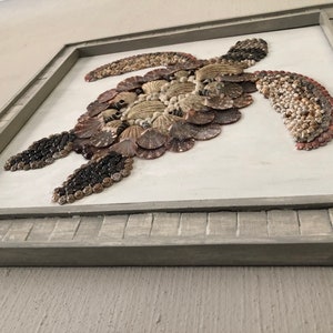 Sea Turtle Shell Art Mosaic - Etsy