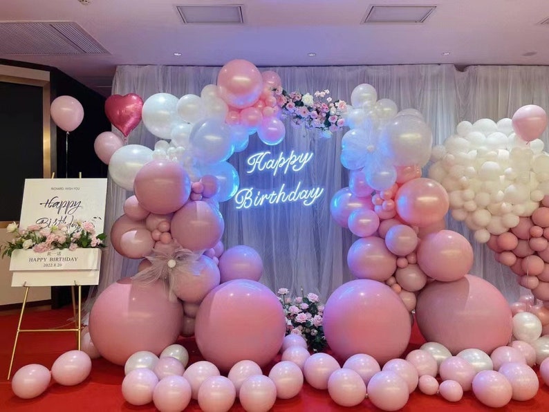 Pink Neon Sign LED Name Light | Aesthetic Custom Neon Pink Sign | Pink ...