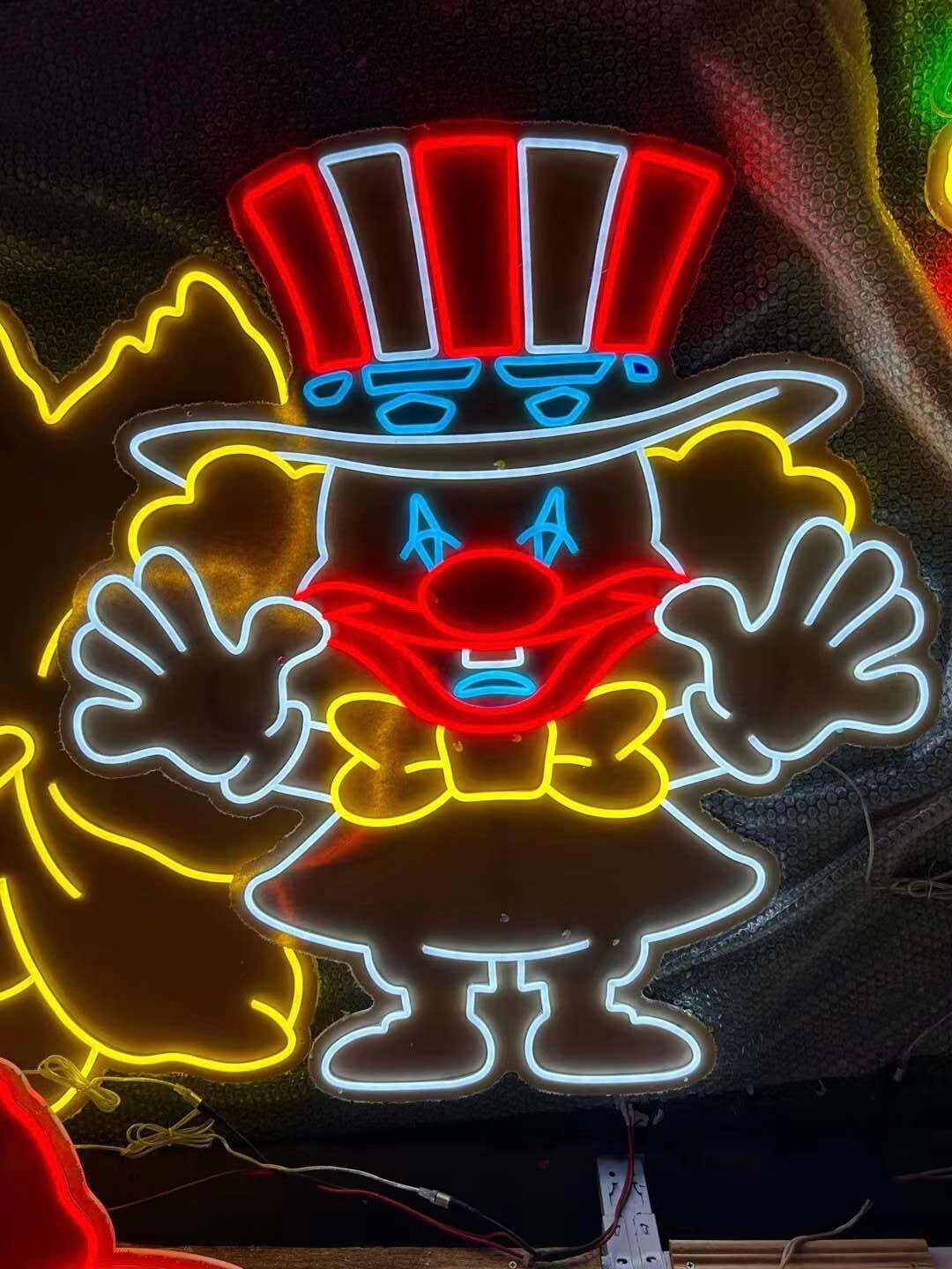 Anime Neon Sign | Game Room Custom Neon Sign | Anime Figures ...