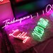 Custom Name LED Neon Sign Light | Neon Name Sign Art | Aesthetic Custom ...