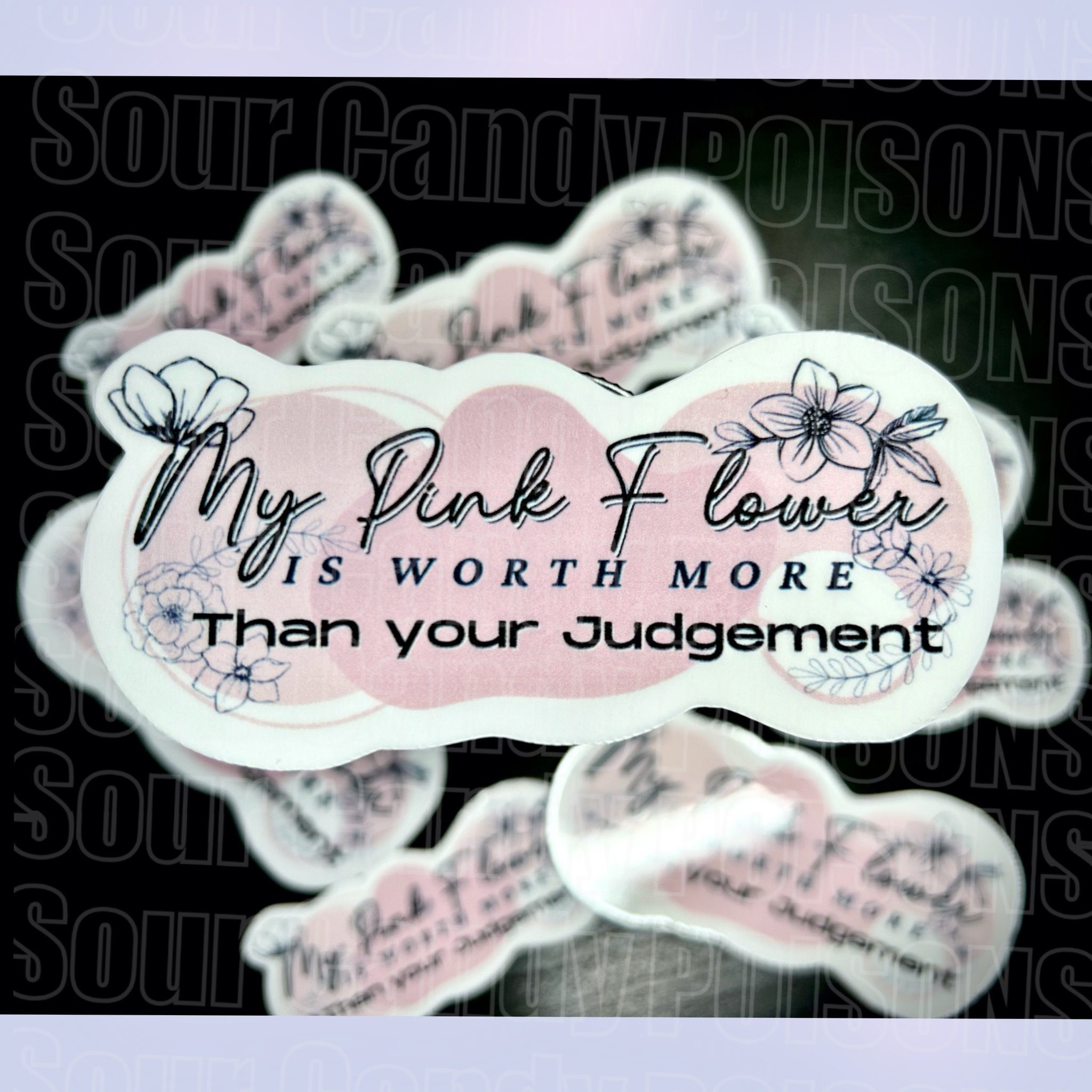 STICKER: Pink Flower Onlyfans Sticker, Fansly Sticker, Pink Flower ...