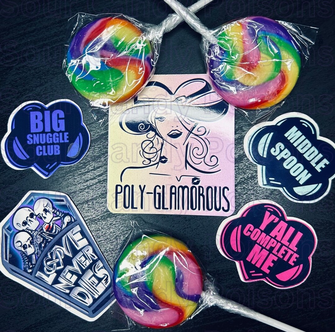 5 Sticker Pack: Poly Combo Sticker Pack, Poly Stickers, Poly Love ...