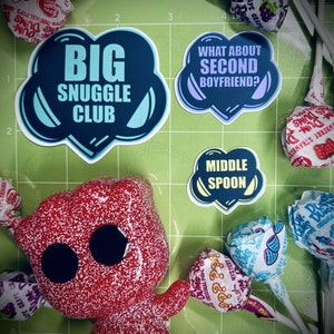 20 Sticker Pack: Poly Quote Heart Stickers, Poly Stickers, Poly Love ...