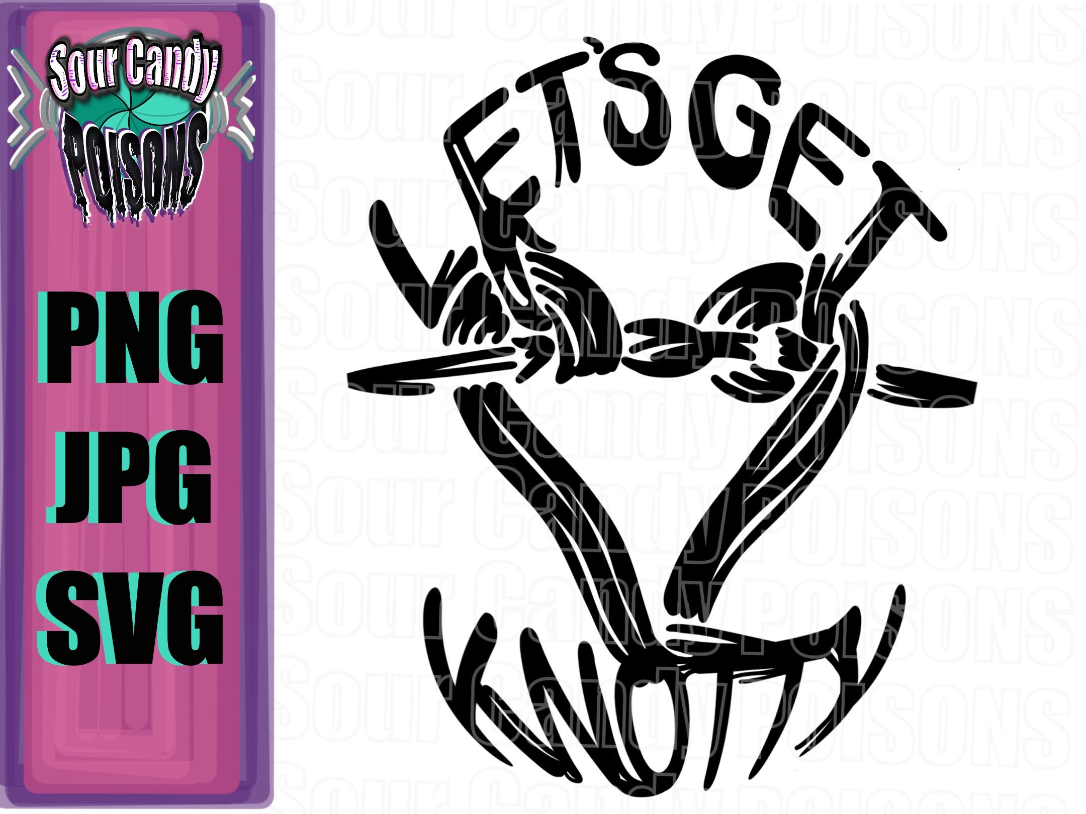 Digital Download" "let's Get Knotty" SVG, PNG, JPEG - Heart Knot Rope ...